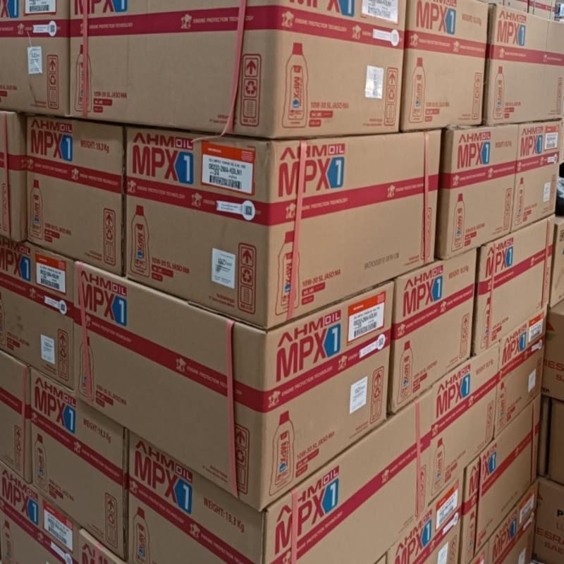 Jual Oli Mpx1 OIL Mesin MPX 1 AHM Honda 10W-30 Isi 800ml x 24 Botol Perdus | Shopee Indonesia
