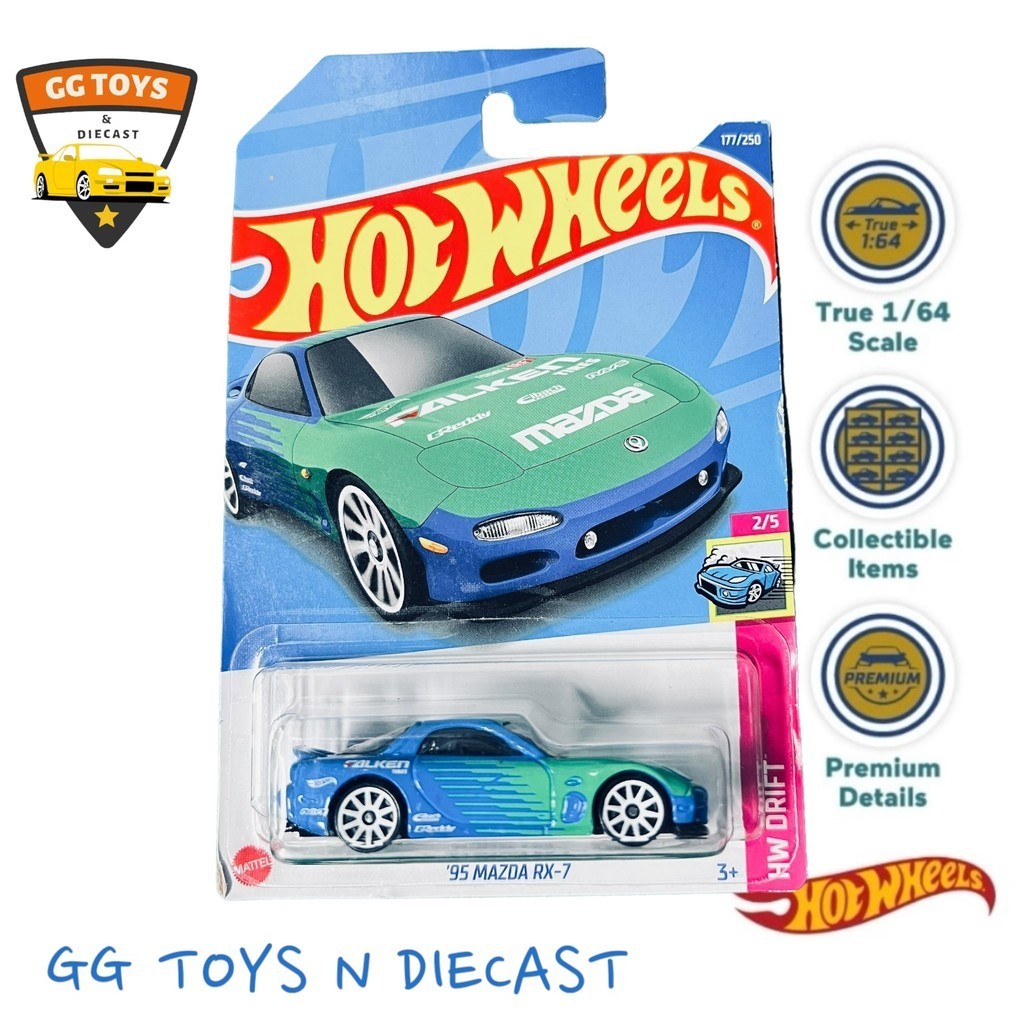 Jual Hotwheels HW Reguler Falken Mazda RX7 | Shopee Indonesia
