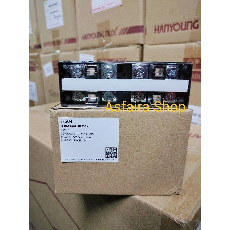 Jual TERMINAL BLOCK HANYOUNG HYT-604 | Shopee Indonesia