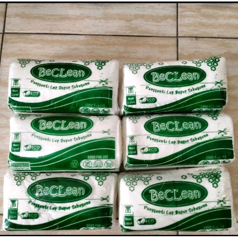 Jual Tisu Kompor Be Clean 200 Gr(6 pack) | Shopee Indonesia