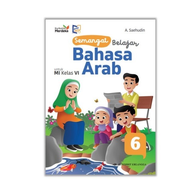 Jual 0094920060 - BUKU ERLANGGA (ORIGINAL) SEMANGAT BELAJAR BAHASA ARAB MI KELAS 6 KURIKULUM ...