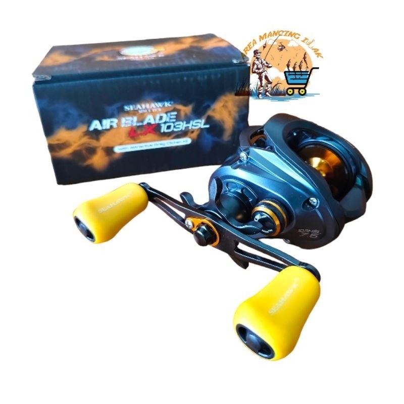 Jual [TERBARU] REEL l Reel Seahawk Bass Hunter Bass Strike Air Blade ...