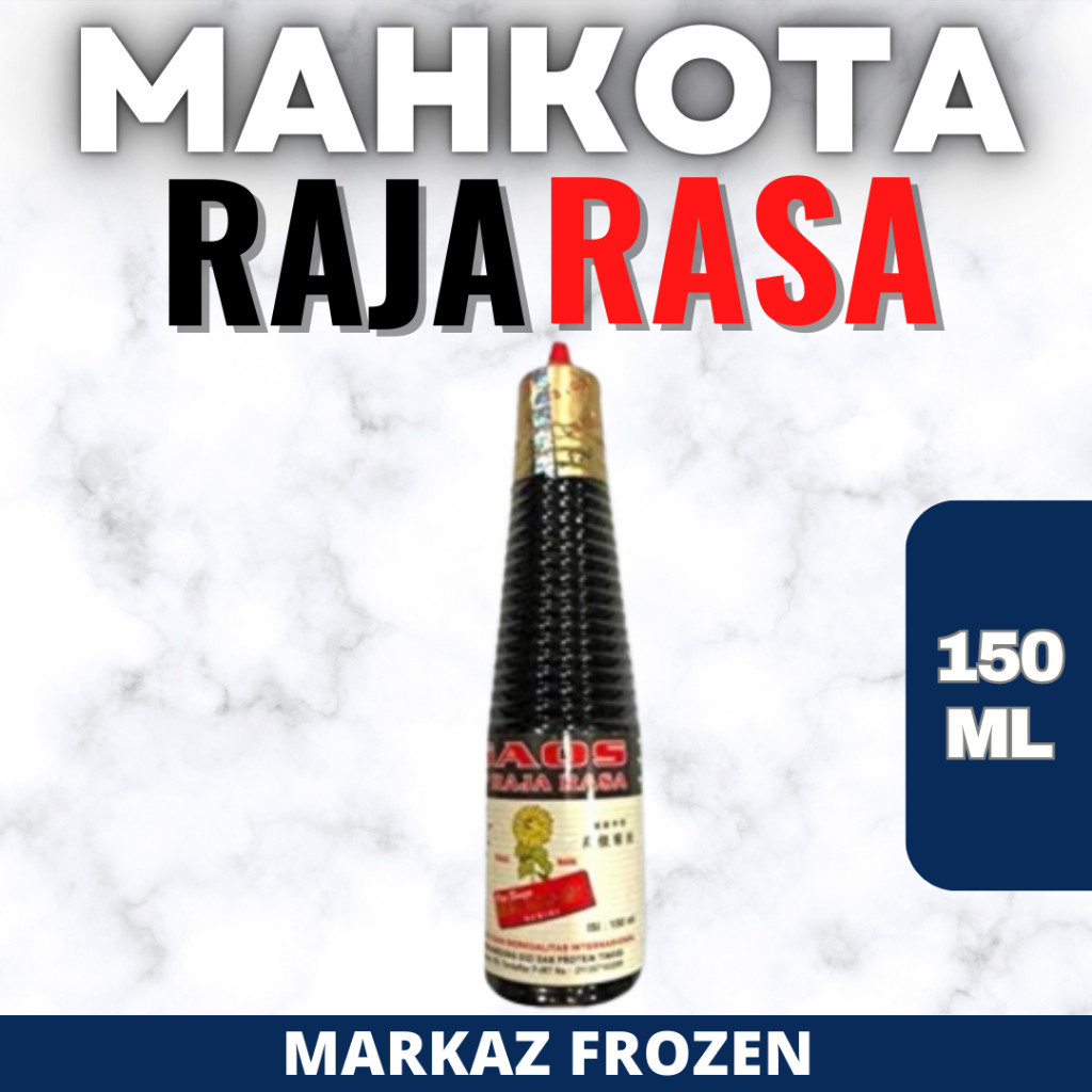 Jual MAHKOTA SAUS RAJA RASA 150ML | Shopee Indonesia