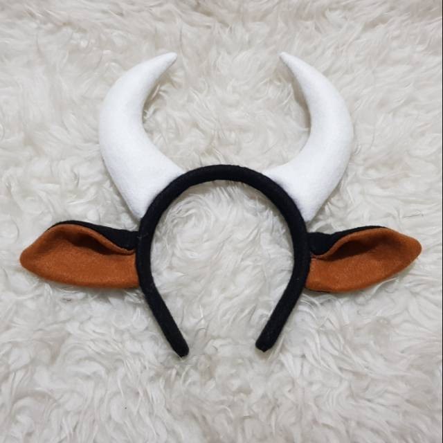 Jual BANDO BANTENG KOSTUM COWBOY TANDUK KERBAU BULL BUALO SAPI COW OX ...