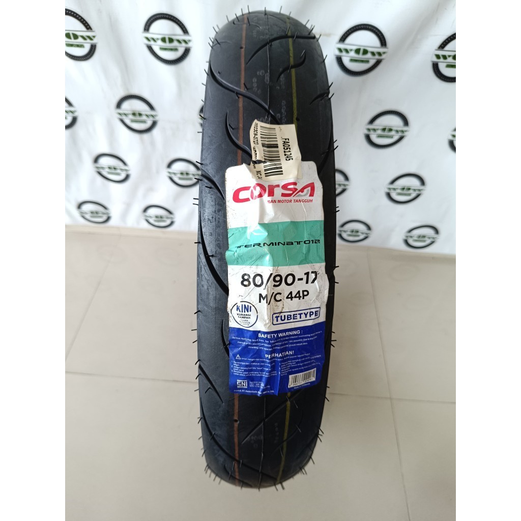 Jual BAN CORSA TERMINATOR 80/90-17 (ORIGINAL 100%) | Shopee Indonesia