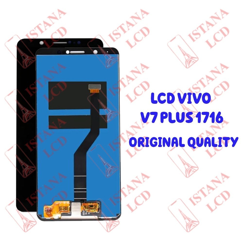 Jual Grosir LCD Vivo V7 Plus / LCD Vivo Y79 -1716 HITAM - Original ...