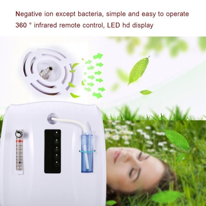 Jual Hjr 1-6L 220V Adjustable Portable Oxygen Generator Concentrator ...