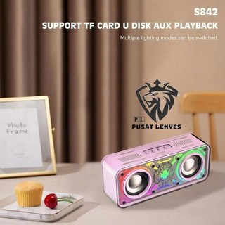 Jual Baru S842 - Speaker Lenyes S-842 18W Wireless Speaker Bluetooth 5. ...
