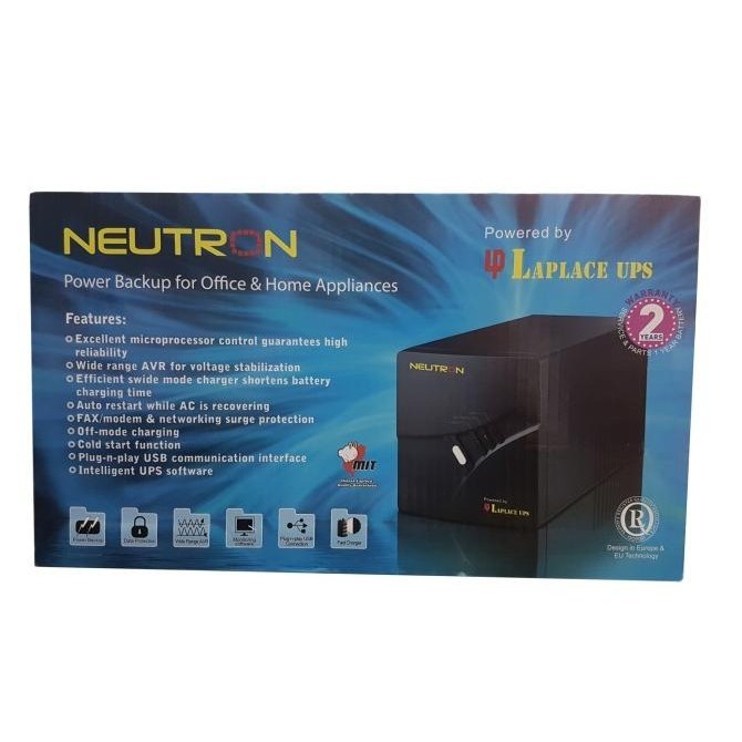 Jual Ups Laplace Neutron 1250 Va Line Interactive With Avr Diskon Pekan Ini | Shopee Indonesia