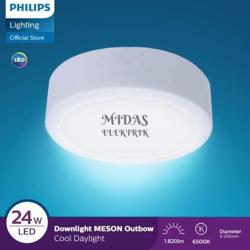 Jual FLASH OB OUTBOW LAMPU LED DOWNLIGHT PHILIPS MESON 24 WATT PUTIH ...