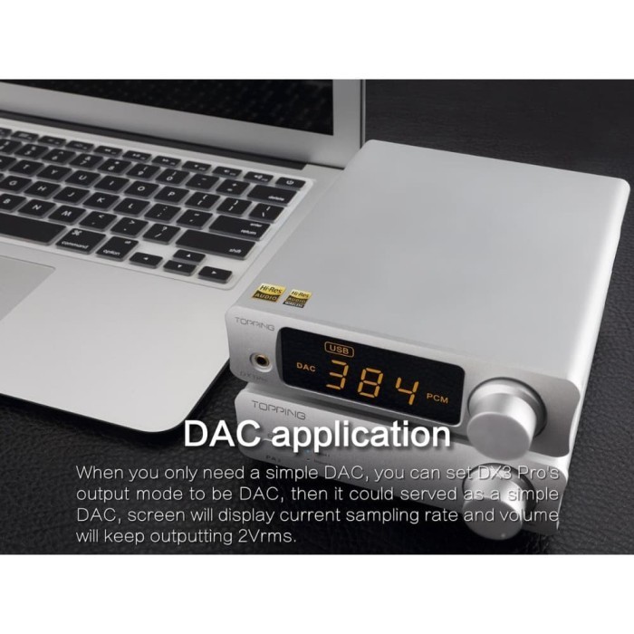 Jual Headphone Amplifier Topping Dx3 Pro Hifi Desktop Dac Bluetooth 5.0 ...