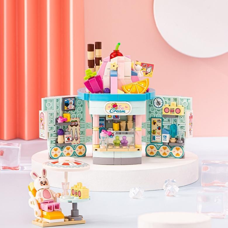 Jual Murah Block City-Loz Building Block Mainan Balok Susun Kreatif ...