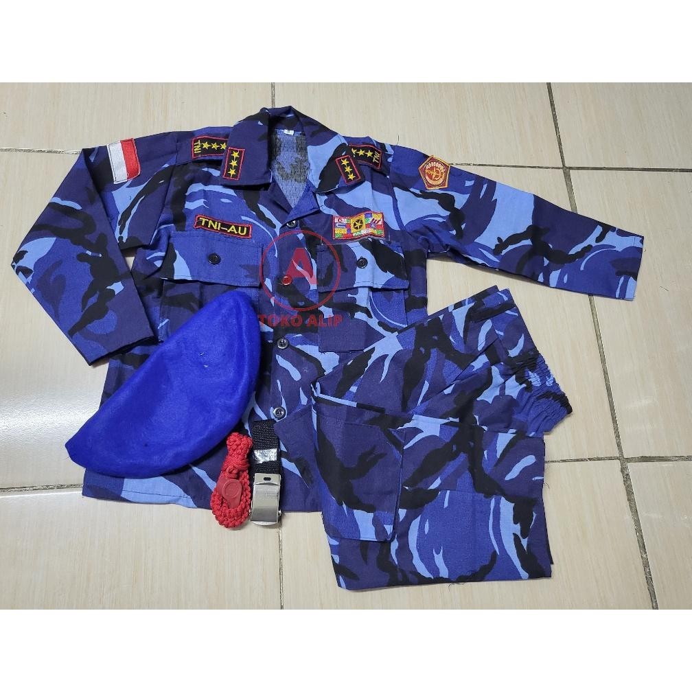 Jual Seragam Profesi TNI AU Loreng Anak Seragam AU Anak TNI Angkatan ...