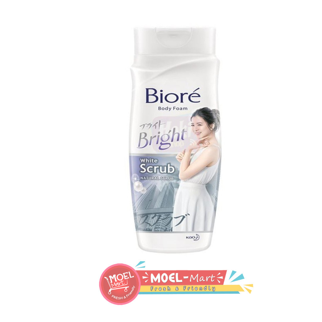 Jual BIORE BODY FOAM WHITENING SCRUB 100ML | Shopee Indonesia