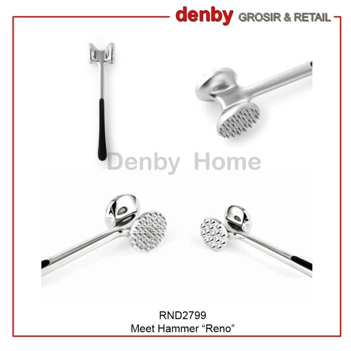 Jual Reno Meat Hammer Pemukul Palu daging alat gepuk penumbuk RND2799 ...