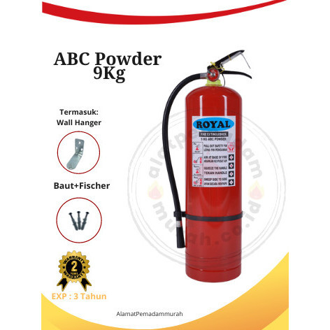 Jual APAR / Alat Pemadam Api Ringan / Tabung Pemadam Kebakaran 9 Kg ...