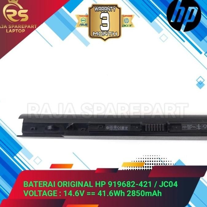 Jual ORIGINAL BATERAI BATTERY LAPTOP HP JC03 JC04 JCO3 JCO4 HSTNN-LB7W ...