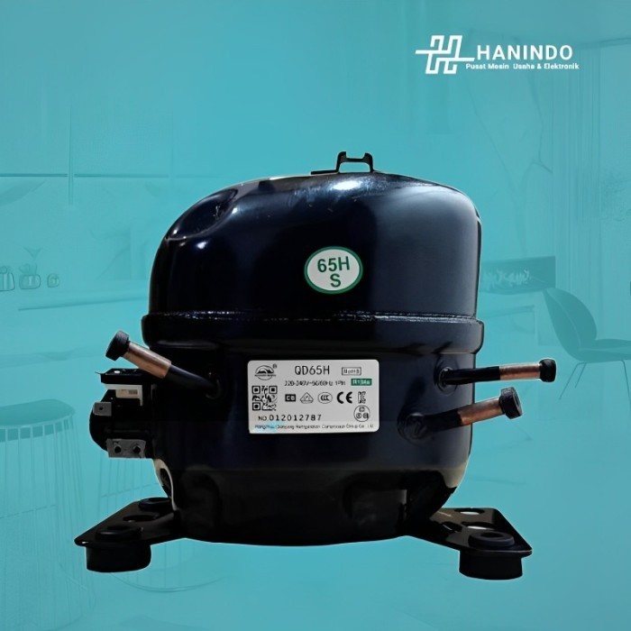 Jual KOMPRESOR KULKAS/COMPRESSOR/COMPRESOR KULKAS QD65 1/5 PK | Shopee ...