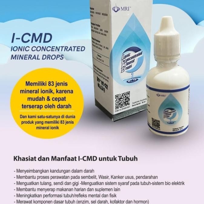 Jual Mineral Tetes I-CMD 30ml (500 tetes), Cocentrated Mineral Drop ...