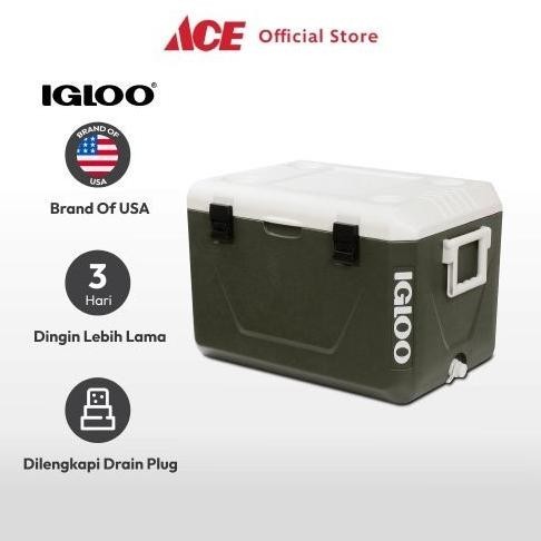 Jual Ace - Igloo 27 Ltr Cooler Box Nestable - Hijau | Shopee Indonesia