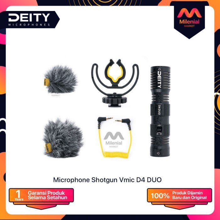 Jual DEITY MICROPHONES V-MIC D4 DUO DUAL-CAPSULE MICRO CAMERA-MOUNT ...