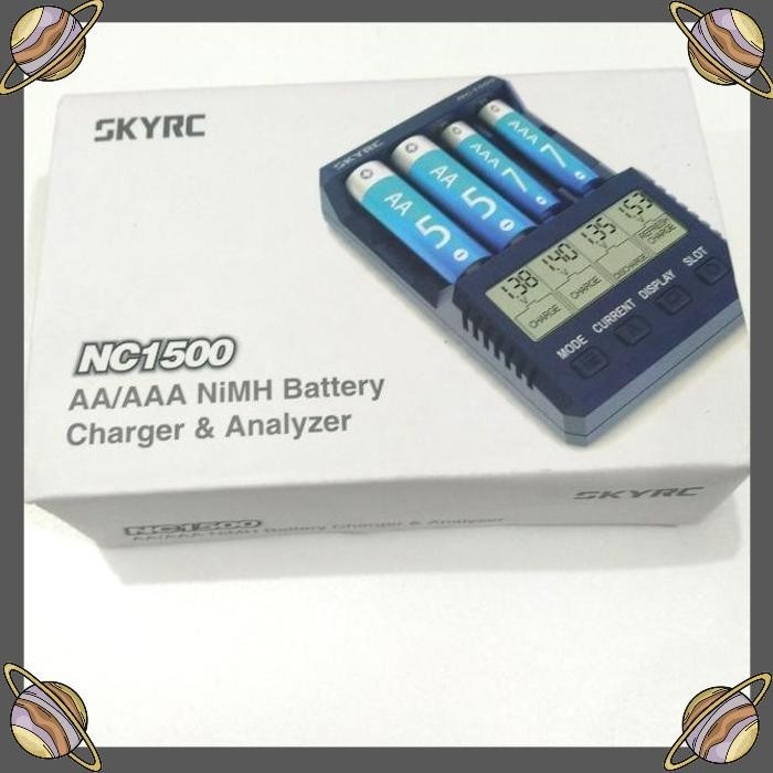 Jual [utk] tamiya charger & analyzer skyrc nc1500 aa/aaa nimh battery ...
