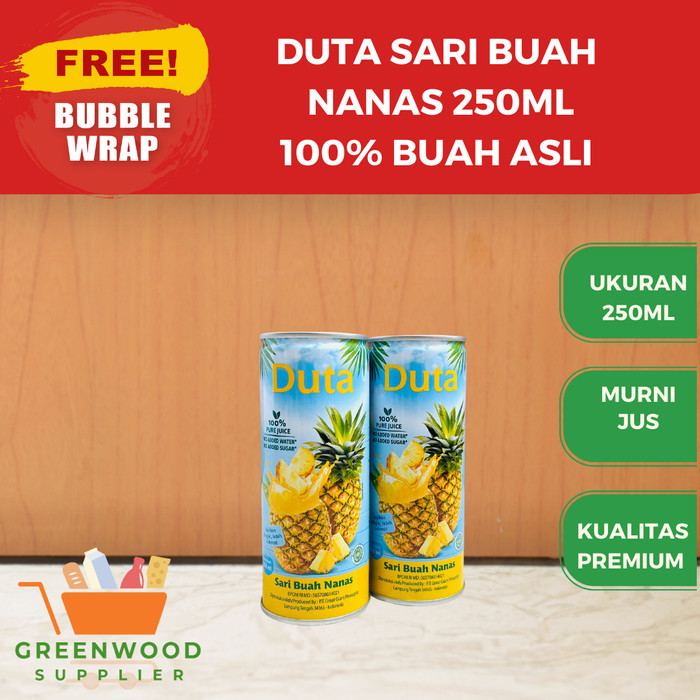 Jual Brom Duta Sari Buah Nanas / Jus Nanas - 250Ml [Murni 100% Jus ...