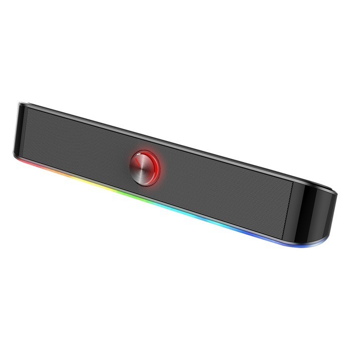 Jual Redragon Gaming Speaker Usb Aux Sound Bar Rgb Adiemus - Gs560 ...