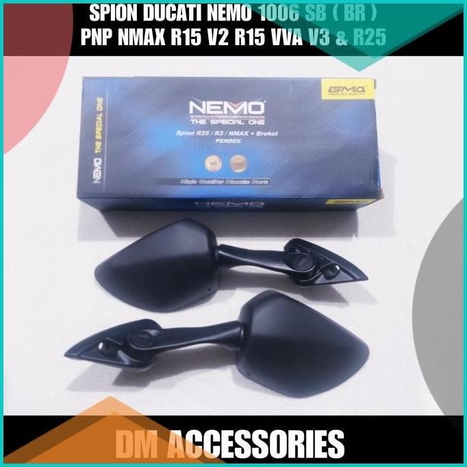 Jual SPION DUCATI NEMO 1006 SB ( BR ) PNP R25 NMAX R15 V2 & R15 VVA V3 ...