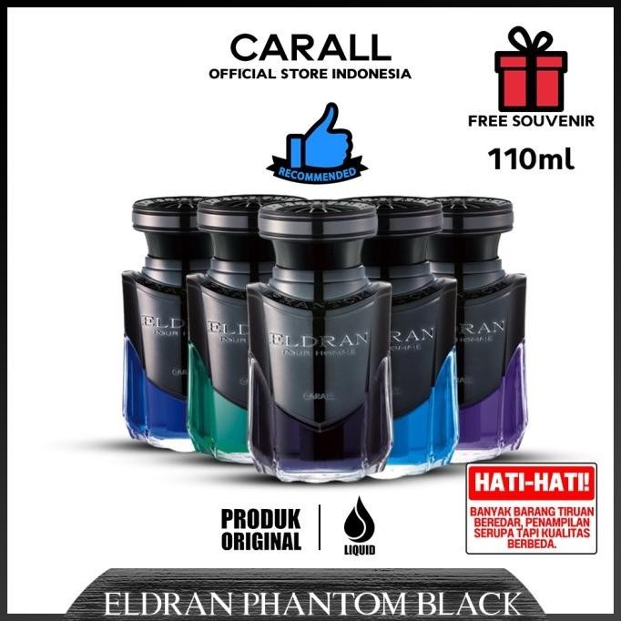 Jual Parfum Mobil Terbaik Carall Eldran Phantom Black Made In Japan | Shopee Indonesia