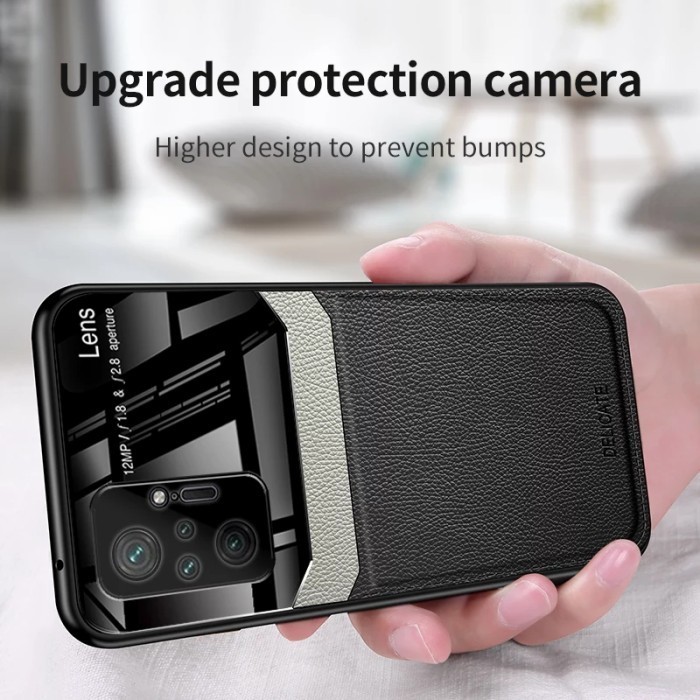 Jual Case Xiaomi Redmi Note 10 Pro Redmi Note 10 Case Premium Leather ...