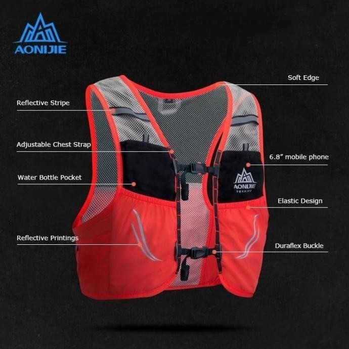 Jual Aonijie C932 Pack Vest Rompi Lari Backpack Original | Shopee Indonesia
