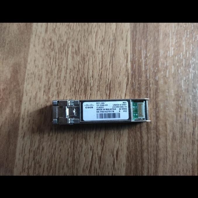 Jual FET-10G Cisco 10Gb SFP+ Fabric Extender Transceiver SFP+ Module ...