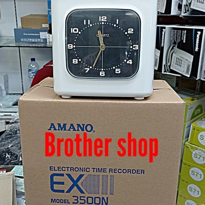 Jual Mesin Absensi Kartu Amano Ex 3500N | Shopee Indonesia