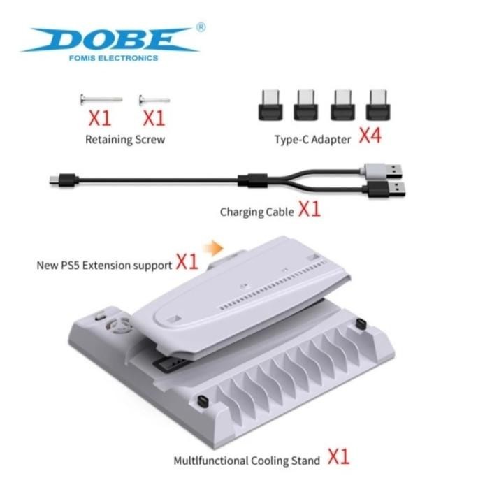Jual DOBE COOLING FAN PS5 SLIM/COOLING PLAYSTATION 5 SLIM | Shopee ...