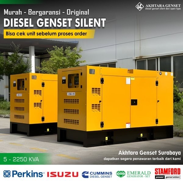 Jual Jual Genset 450 Kva 500 Kva 600 Kva Perkins Cummins Isuzu Emerald | Shopee Indonesia