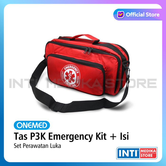 Jual Ready ONEMED - Tas P3K Emergency First Aid Kit + Isi Set Perawatan ...