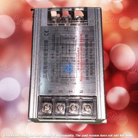 Jual Trafo Stepdown Motor Servo Switching 3 Phase RSTN 380V RST 220V ...