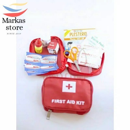 Jual Kotak Tas P3K - First Aid Emergency Kit Onemed Mobil Rio | Shopee ...