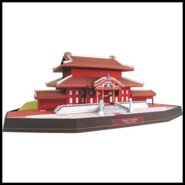 Jual TERBARU DIY PAPERCRAFT DIORAMA SHURI CASTLE JEPANG !!!!!! | Shopee ...