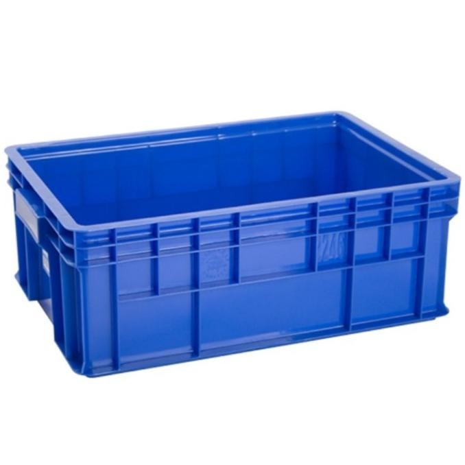 Jual Container Keranjang Krat Plastik Box Industry Bak Green Leaf 2246 ...