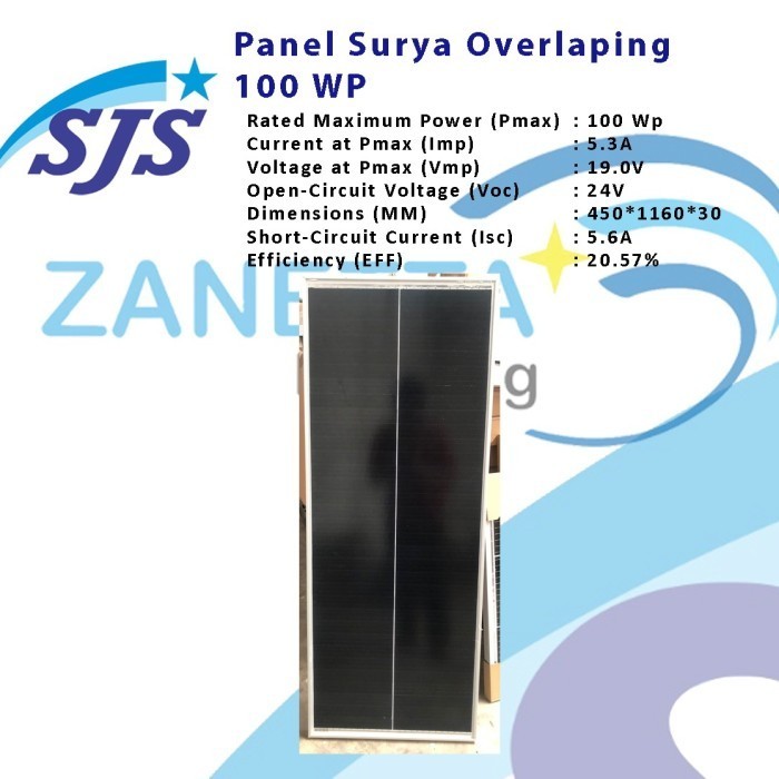 Jual Panel Surya Mono 100wp Overlapping Shingled Solar cell | Shopee ...