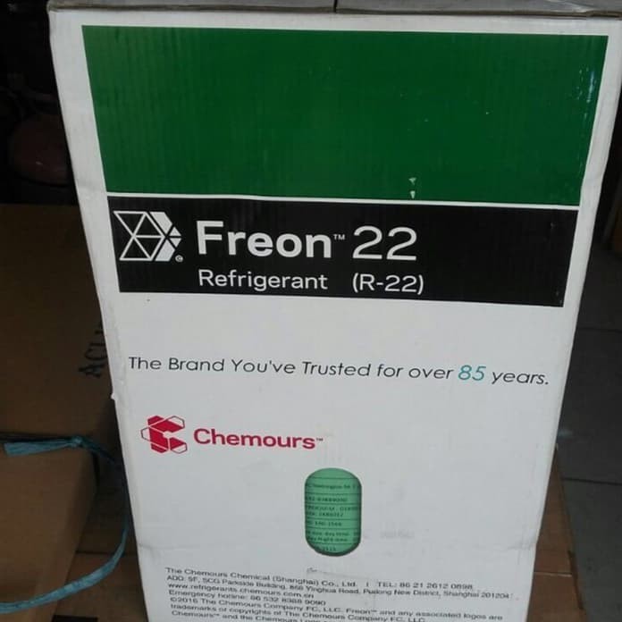 Jual Bagus Freon Dupont Chemours R22 Made In Shanghai (China) Termurah ...