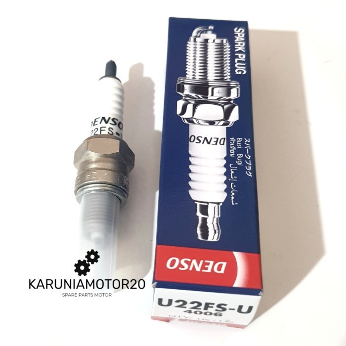 Jual Busi Denso U22FSU Original Supra X/Grand/Prima/Star/Mio/Jupiter ...