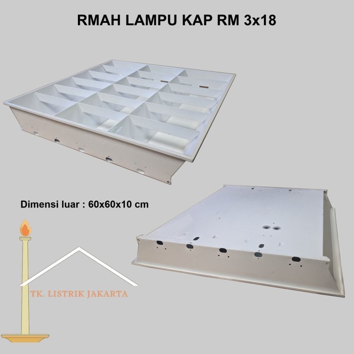 Jual RUMAH LAMPU KAP RM 3x18 DOVE Inbow (Cuci Gudang) | Shopee Indonesia