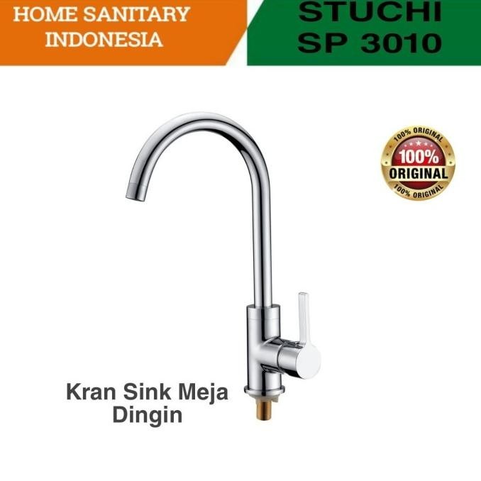 Jual STUCHI SP 3010 Kran sink cuci piring Leher Angsa meja Dingin ...