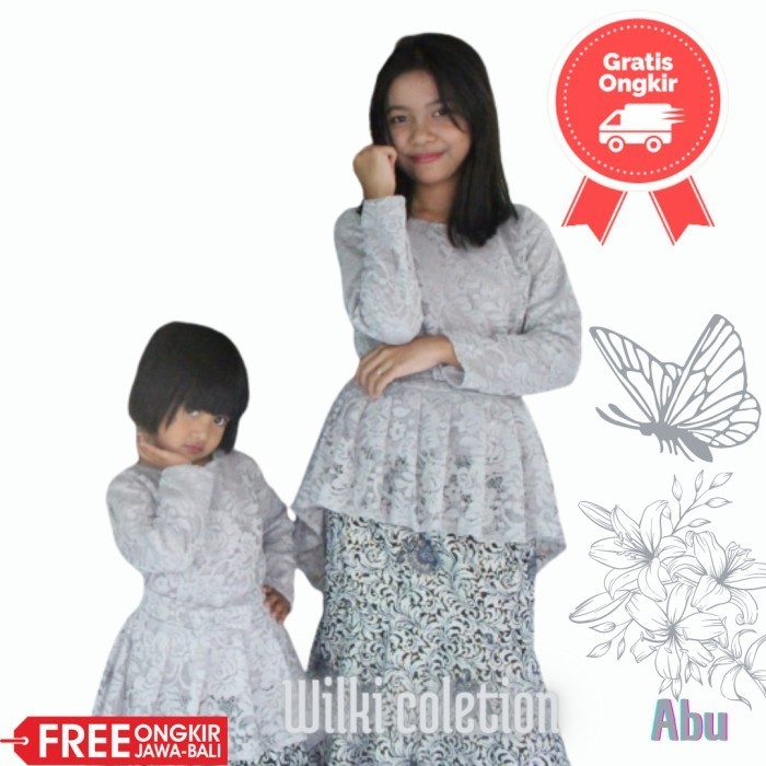 Jual Kebaya Wisuda Brukat Anak/Baju Brukat Gotik/Pakaian Brukat Usia 4 ...
