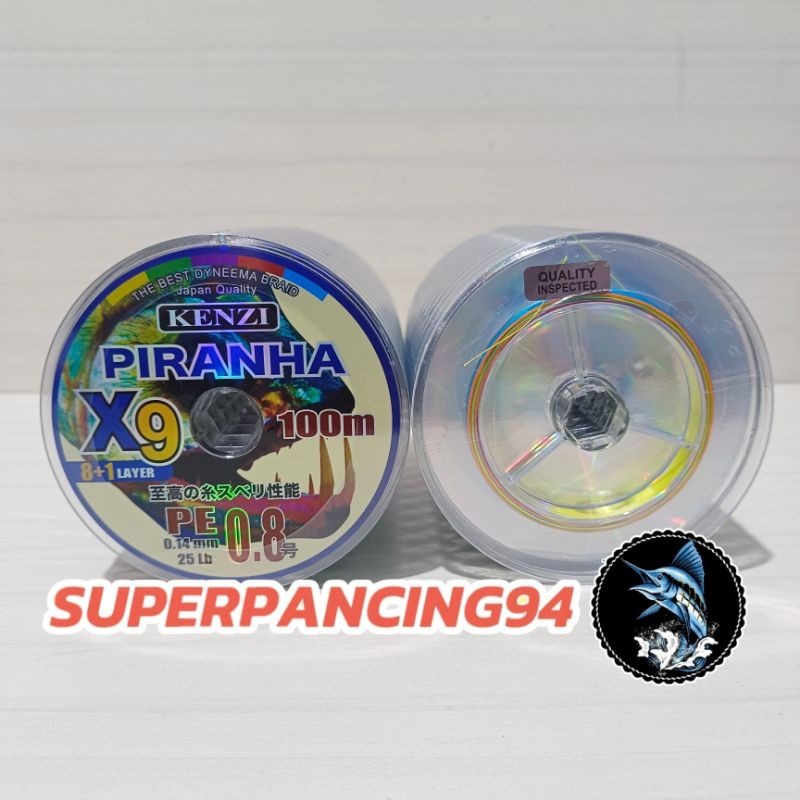 Jual PE Kenzi Piranha X9 (100M)(MULTICOLOR) | Shopee Indonesia