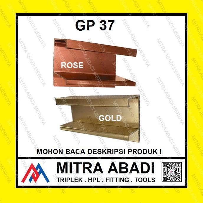Jual Profil Frame Handle Alumunium Aluminium HUBEN GP 37 GP37 GP-37 ...