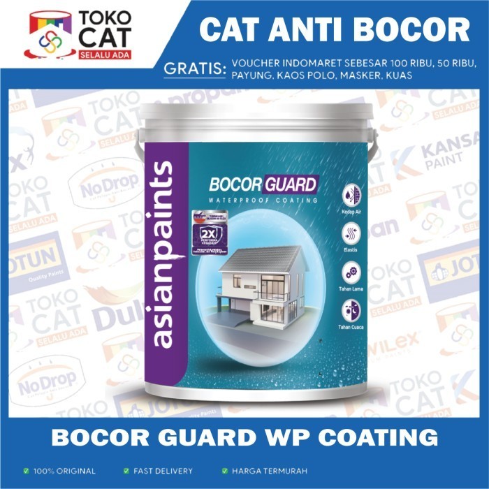 Jual Cat Anti Bocor | Asian Paint Bocor Guard Warna Putih 20 Kg ...